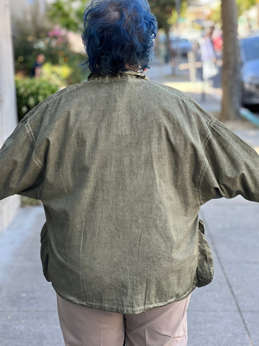 Zilberman Big Pocket Jacket- Khaki – In Full Swing