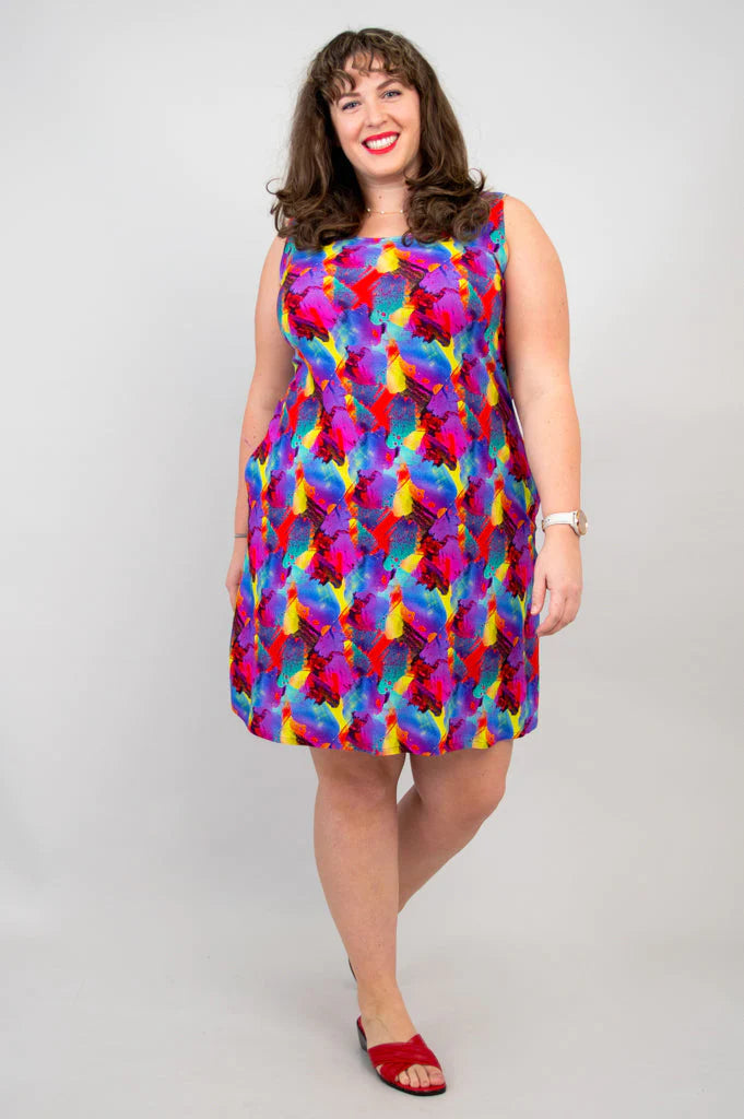Blue Sky Velma Dress-Starburst – In Full Swing
